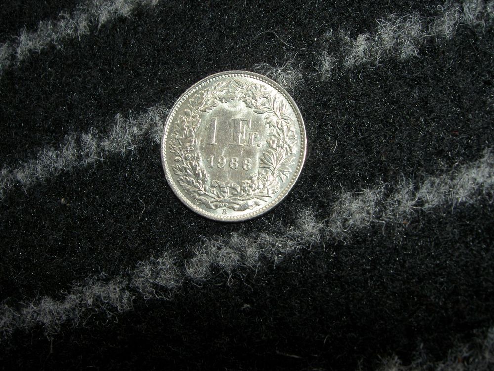 Schweizer Silbergeld, 2-Fr. 2x1-Fr. 2x50-Rp. ab 1946 - 1966 (Gebraucht) in Schafisheim für CHF ...