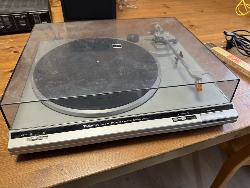 Technics SL-B31 Plattenspieler Vintage Retro (Defekt) in Unterseen für CHF 29 – mit Lieferung ...