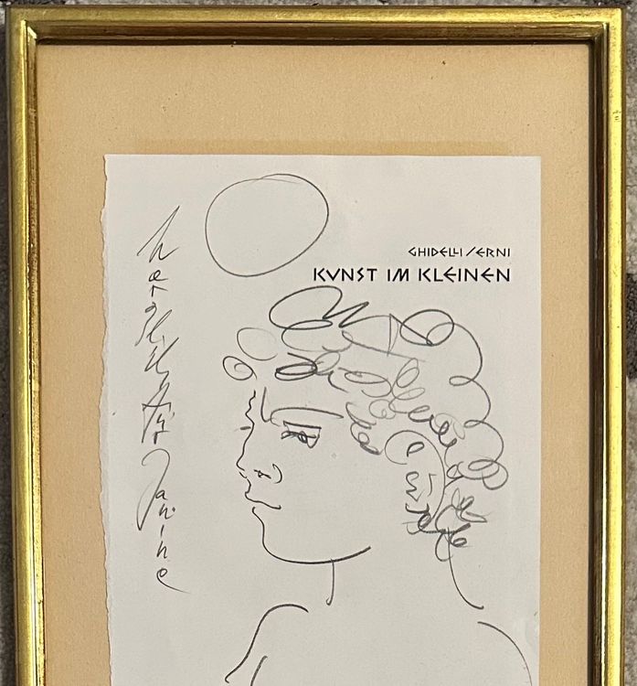 Hans Erni (1909-2015) Zeichnung Handsig (Gebraucht) in Hochdorf für CHF 65 – mit Lieferung auf ...