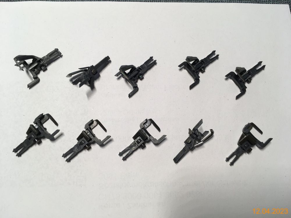 ROCO 40395: 10 Stück Universal Kurzkupplung NEM 362 (Neu (gemäss ...