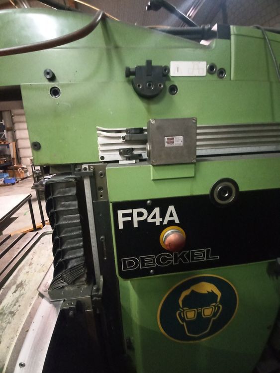 Fräsmaschine Deckel FP4A gebraucht ohne Steuerung (Defekt) in ...