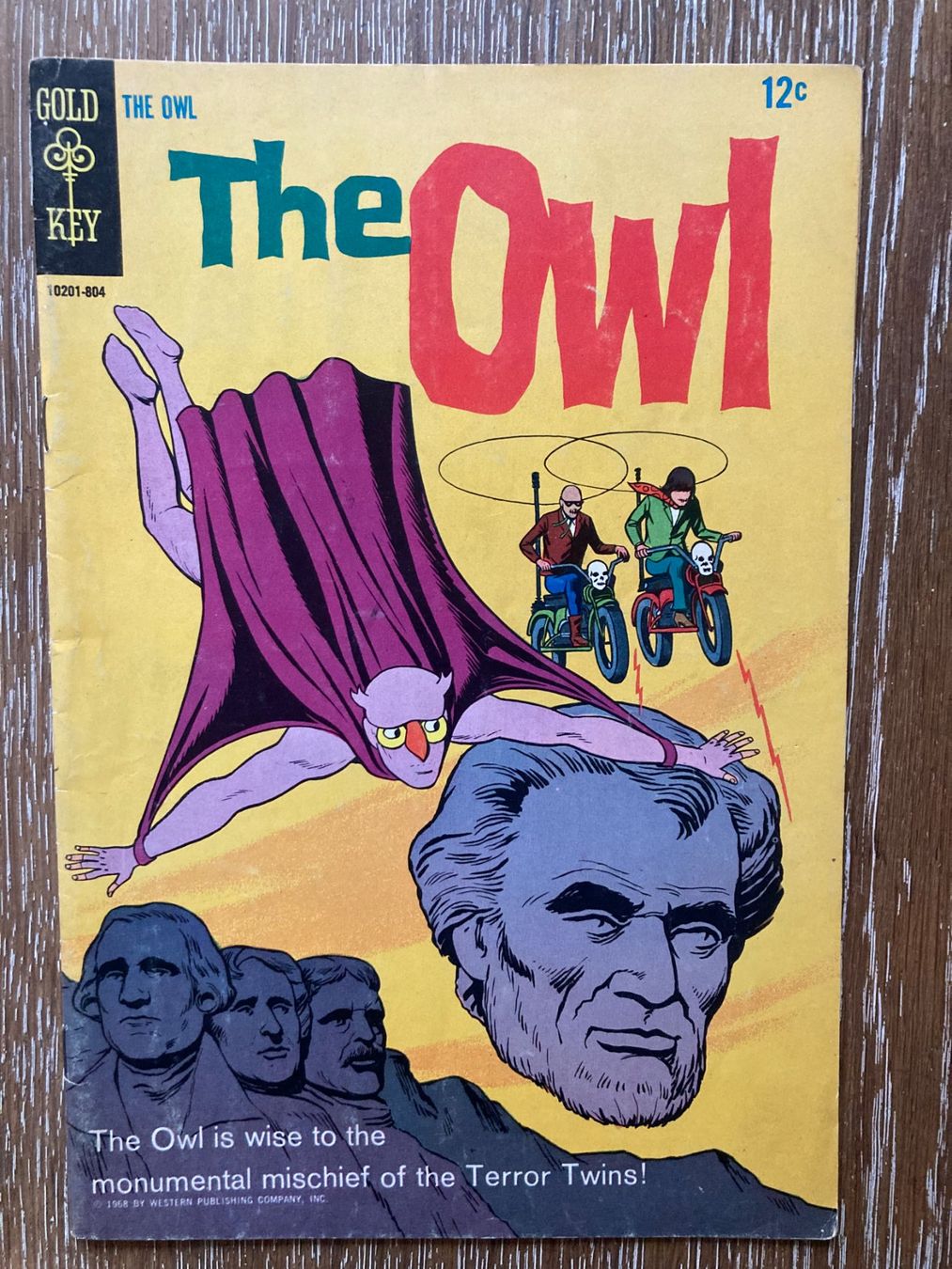 Comic The Owl Gold Key 12c, parfait pour collectionneurs! (Gebraucht ...