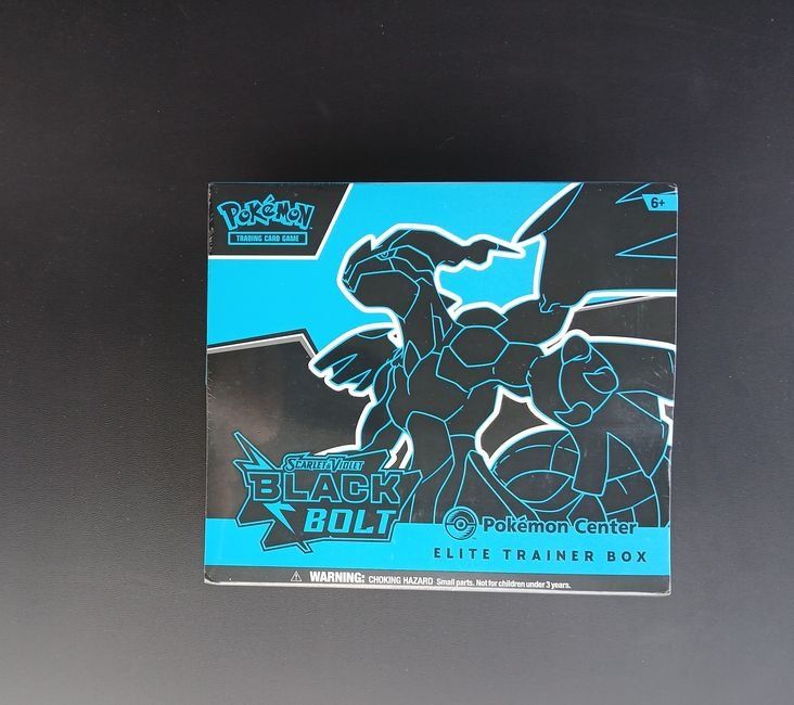 Pokémon Black Bolt Pokémon Center ETB! Neu! Sealed! (Neu und ...