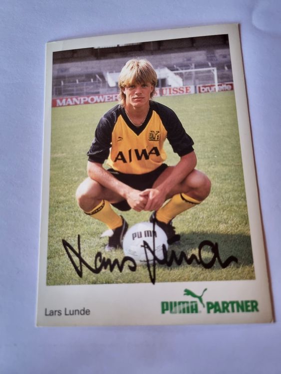 Autogramm Karte Lars Lunde (Gebraucht) in Konolfingen für CHF 10 – mit ...