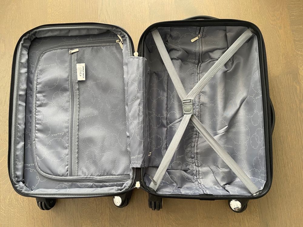 Handgepäck Koffer 55x40x23 antrazitblau Hartschalenkoffer | Kaufen auf ...