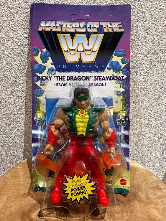 NEU WWE MOTU Masters Of The WWE Universe THE DRAGON Rare (Neu und ...