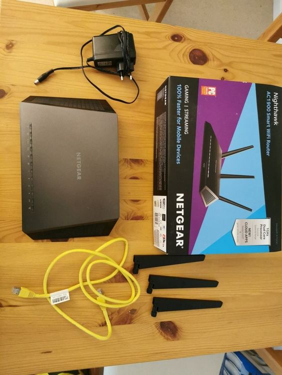 WLAN Router Netgear Nighthawk AC1900 R7000 | Kaufen auf Ricardo