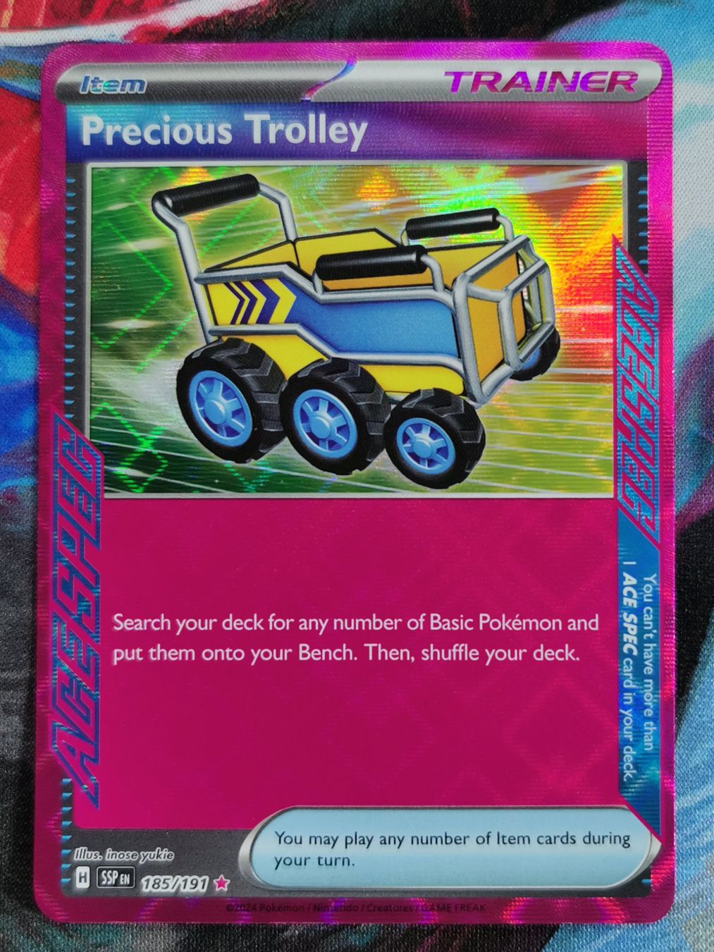 Pokemon Precious Trolley 185/191 Surging Sparks EN (Neuf (Voir ...