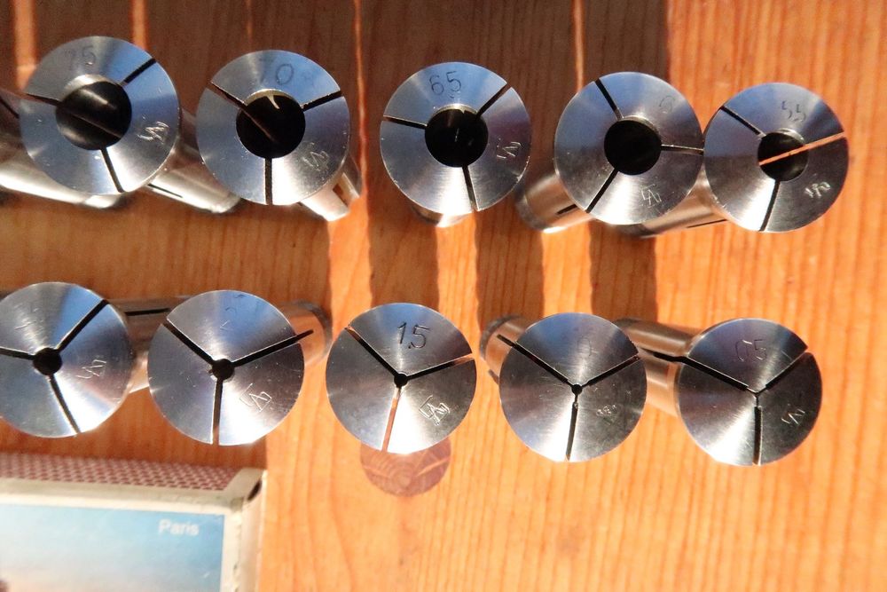 Schaublin 70 , 20x ( 1Satz ) Schaublin W12 Spannzangen (Gebraucht) in Biel/Bienne für CHF 499 ...