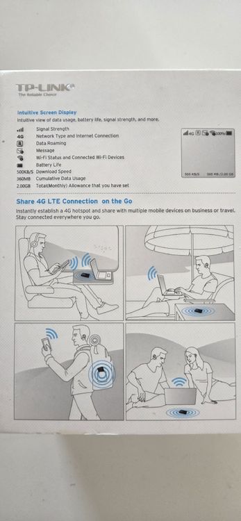 TP-Link M7350 4G/LTE Advanced Mobile Wi-Fi (Gebraucht) in Wallbach für ...