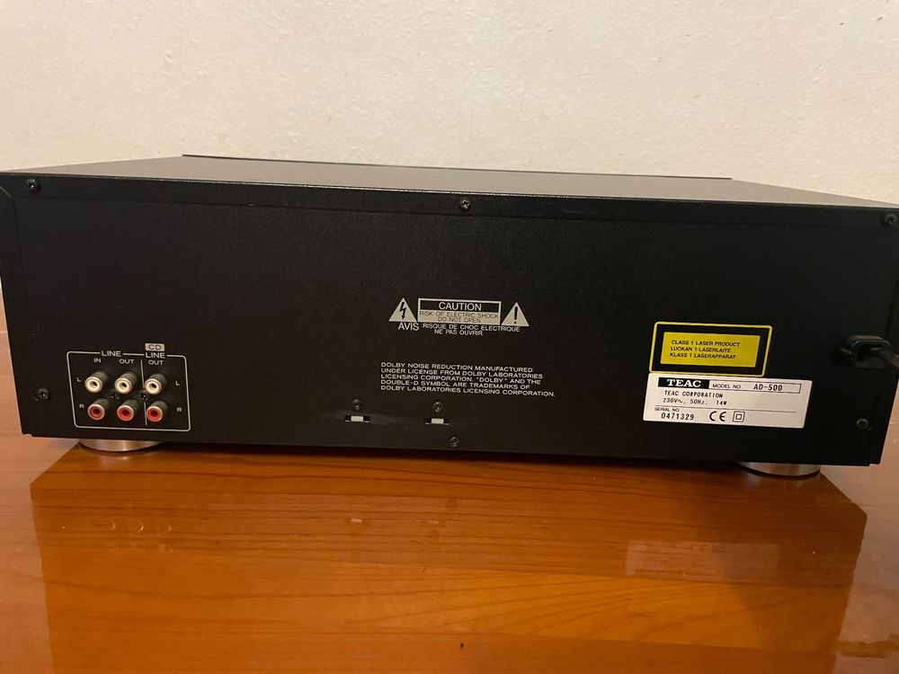 TEAC AD-500 CD Player und Kassette Deck (Gebraucht) in Zürich für CHF ...