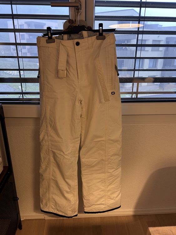 Weisse Winterhose Belowzero Gr. 38 Damen Skihose Snowboa (Gebraucht) in Schaffhausen für CHF 25 ...
