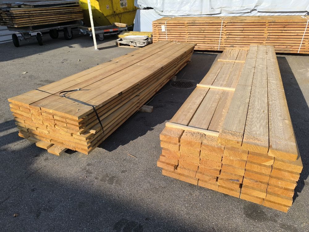 Lärche Parallelbretter Rift Halbrift kernfrei (Neu (gemäss Beschreibung ...