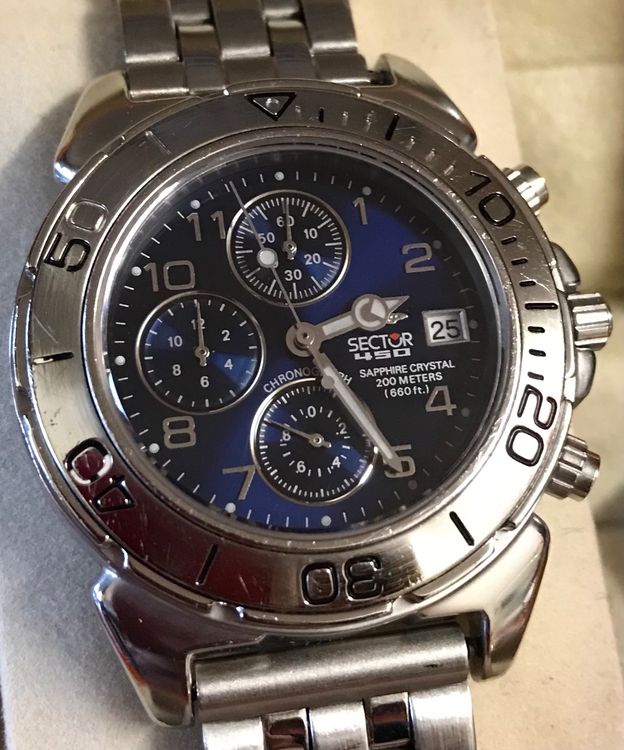 SECTOR Chronograph Herrenuhr ( Quartz / 42 mm ) (Gebraucht) in ...