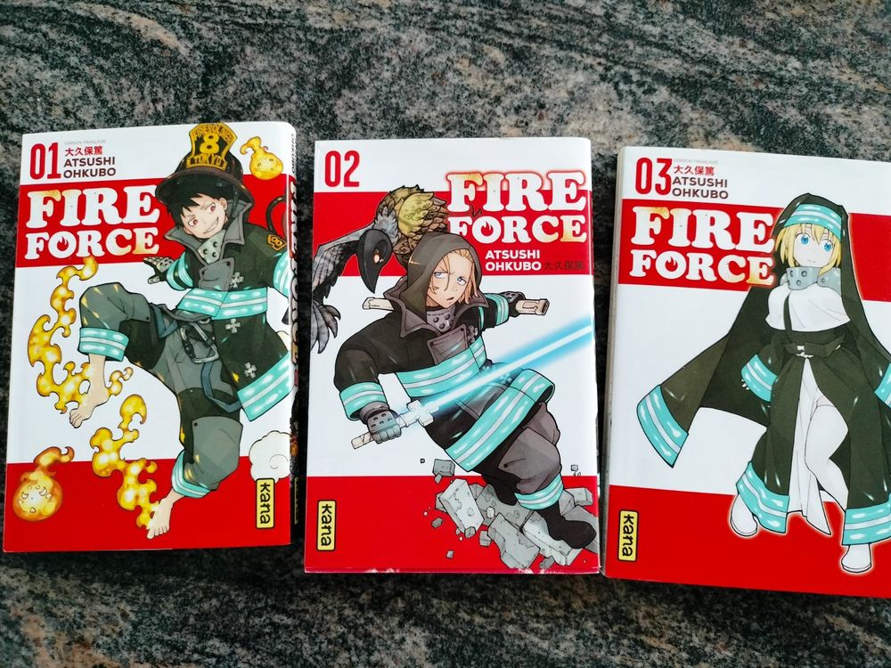 Fire Force - Tome 1-2-3 Par Atsushi Ohkubo | Kaufen auf Ricardo