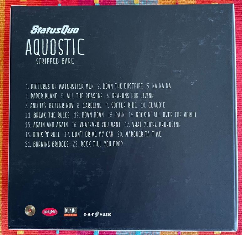 Status Quo Aquostic box set single | Kaufen auf Ricardo