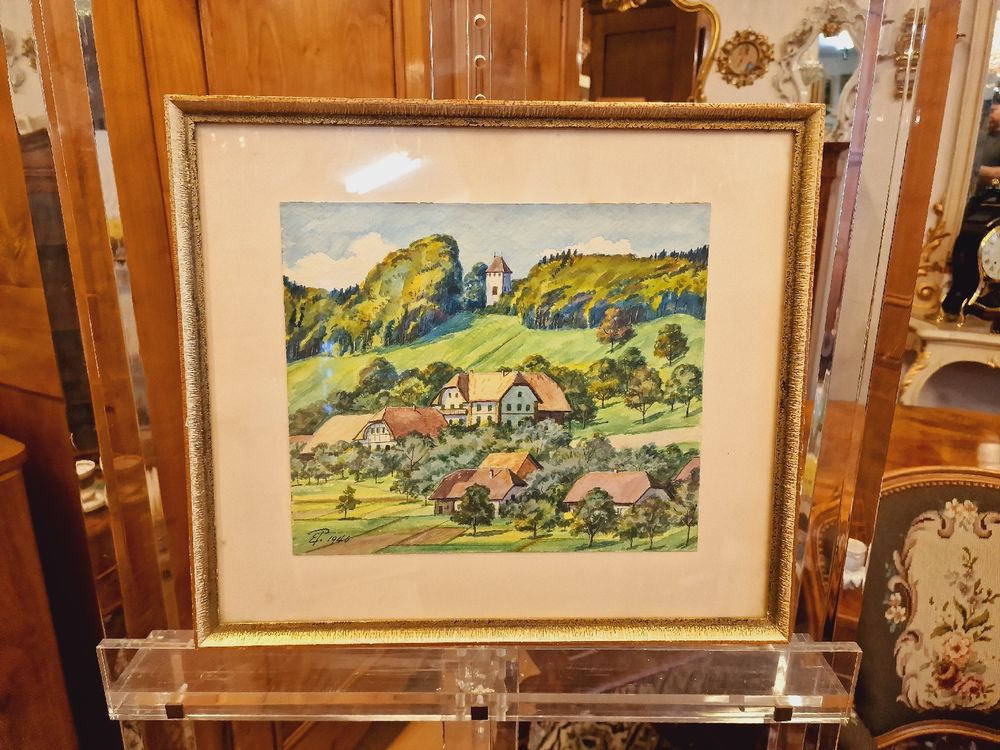 AQUARELL GEMÄLDE, SIGNIERT (Gebraucht) in BERN für CHF 55 – mit Lieferung auf Ricardo kaufen