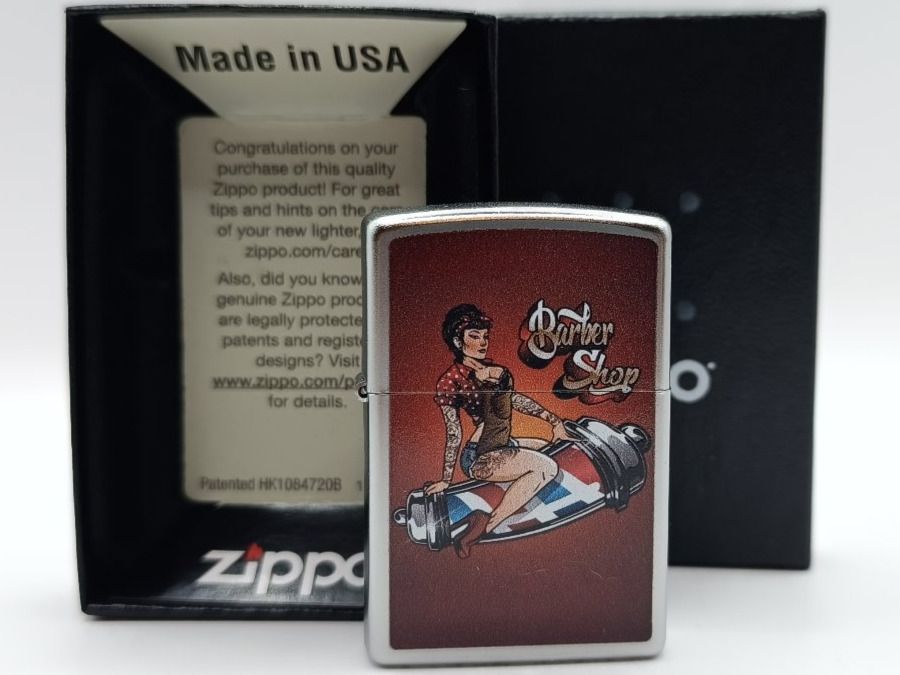 ZIPPO Barber Shop Pin up Neu in Box | Kaufen auf Ricardo