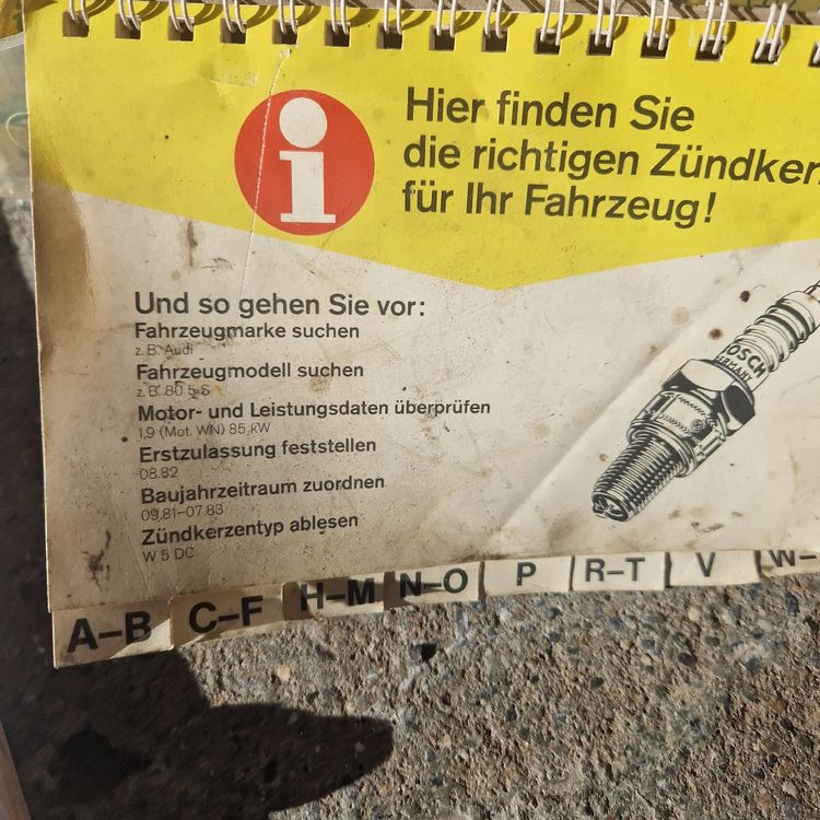 Bosch Zündkerzen mit Regal, Antik, Auto, Deko, Motor | Kaufen auf Ricardo