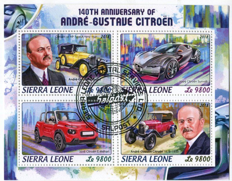 Block "Citroën". Sierra Leone | Kaufen auf Ricardo