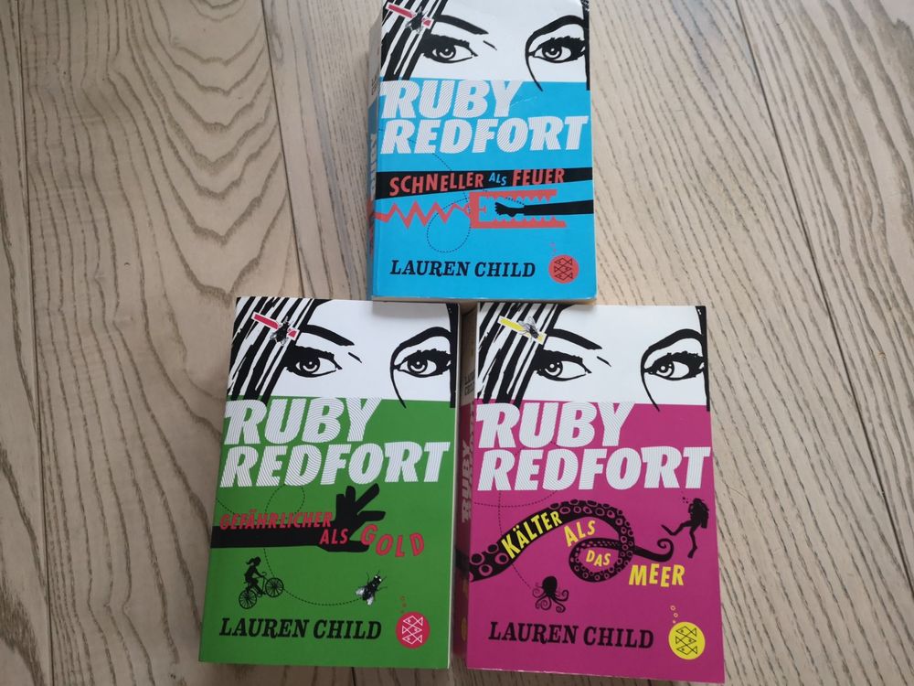 Bücherpaket; 3 x Ruby Redfort *Lauren Child (Gebraucht) in Romanshorn für CHF 6 – mit Lieferung ...