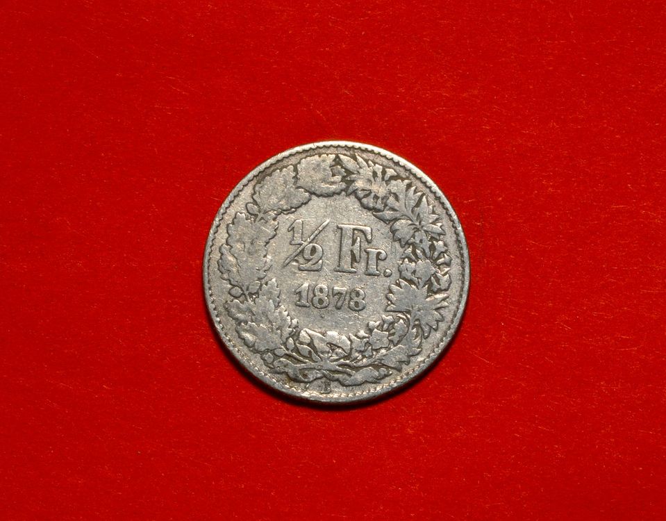1/2 Franken 1878 (Gebraucht) in Oberglatt ZH für CHF 26 – mit Lieferung auf Ricardo kaufen