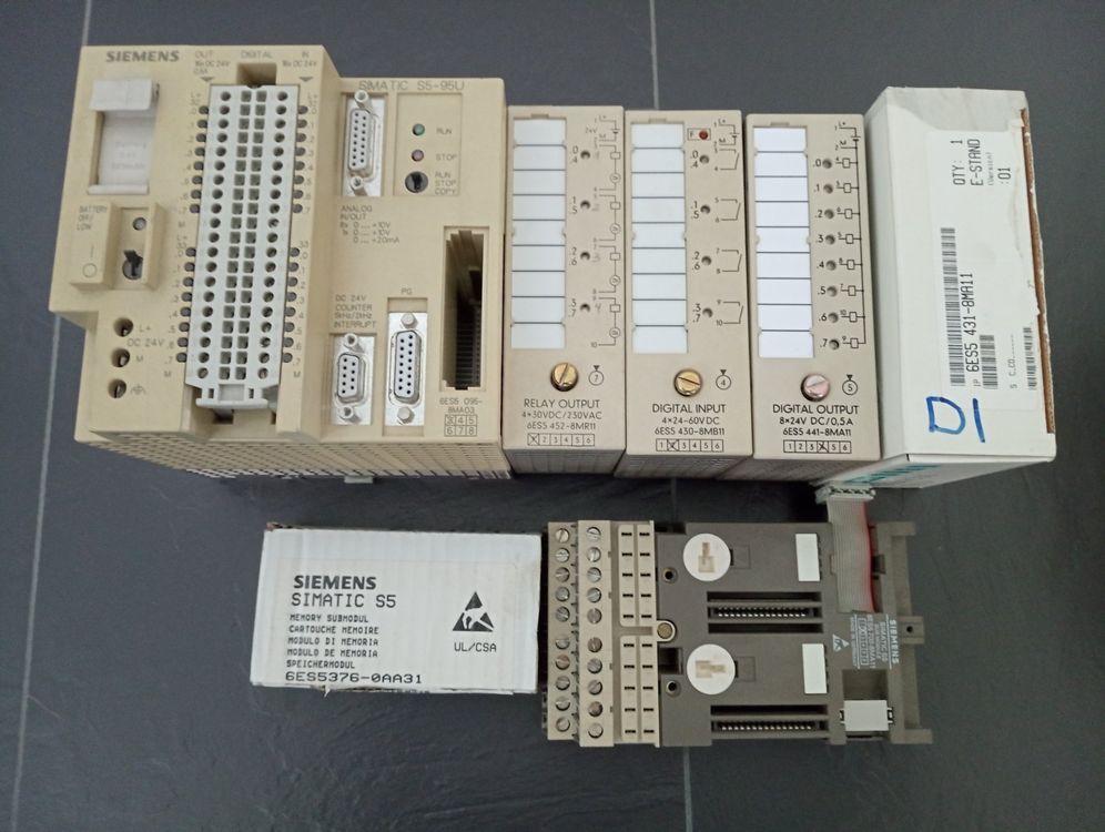 Siemens SIMATIC S5 CPU / Module (konvolut 2) / 6ES5xxx-xxxx (Gebraucht) in Ufhusen für CHF 20 ...
