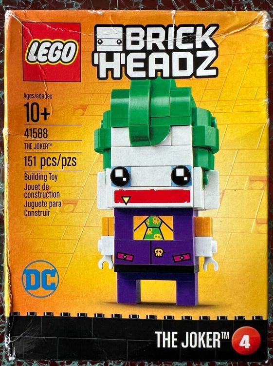 LEGO Pieces Set Brick Headz The LEGO Batman Movie 41588 Jok (Neu und ...