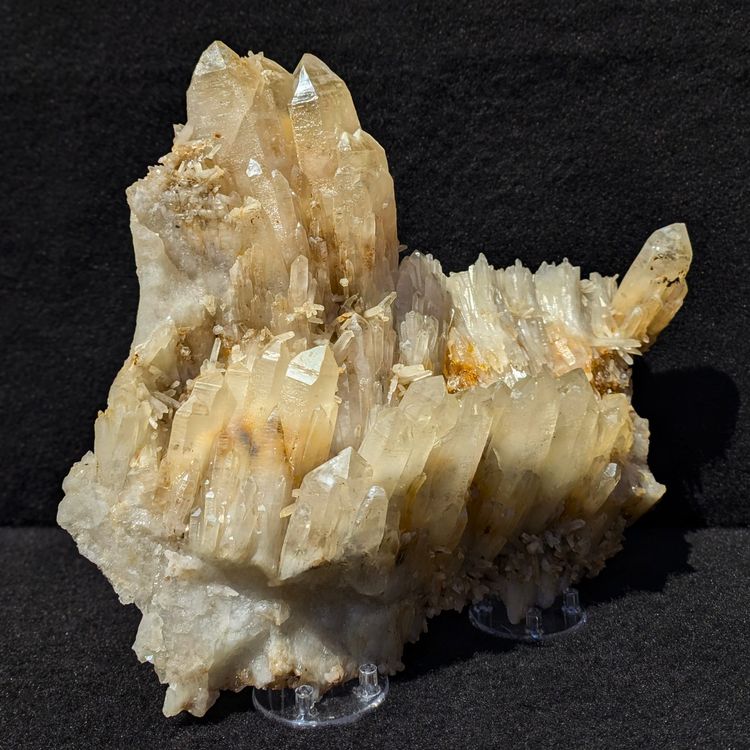 EINZIGARTIG! ALPINER GELBER QUARZ in „L“-Form, wirklich SELT (Neu ...