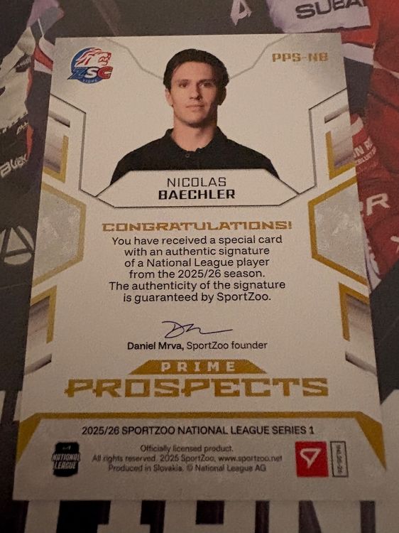 ZSC Lions Nicolas Baechler Sportzoo 25/26 - 17/35 (Neu (gemäss ...