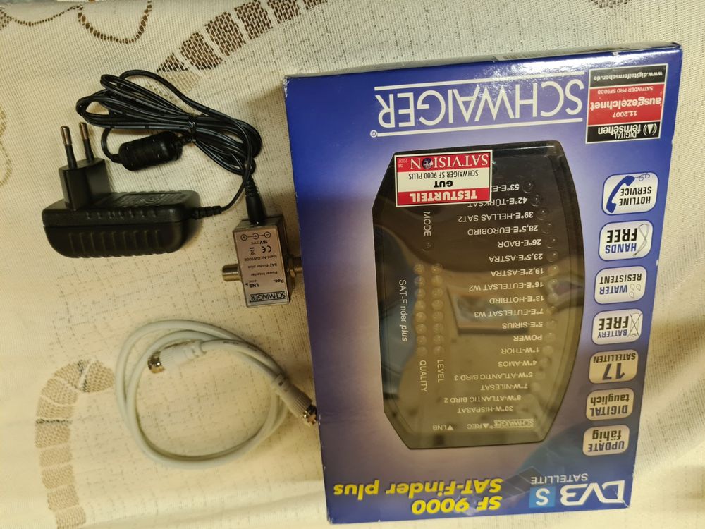 SCHWAIGER SF 9000 SAT-Finder plus (Neu (gemäss Beschreibung)) in ...