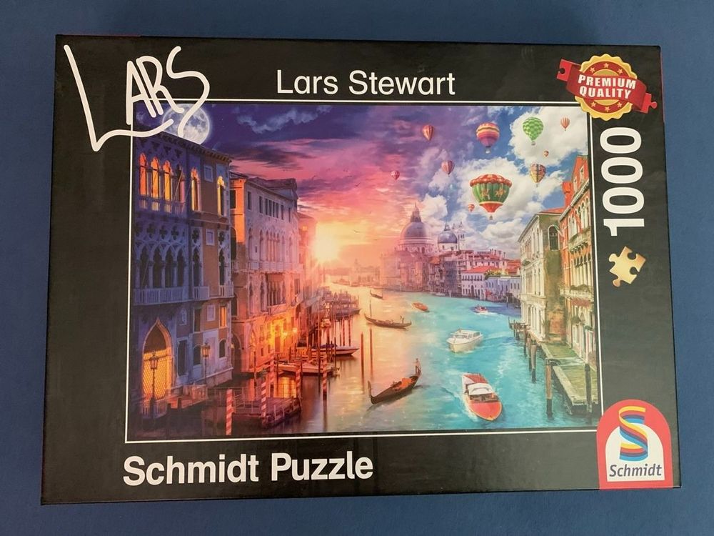 Schmidt Puzzle, Venedig, Lars Stewart, 1000 Teile (Gebraucht) in Windisch für CHF 5 – mit ...