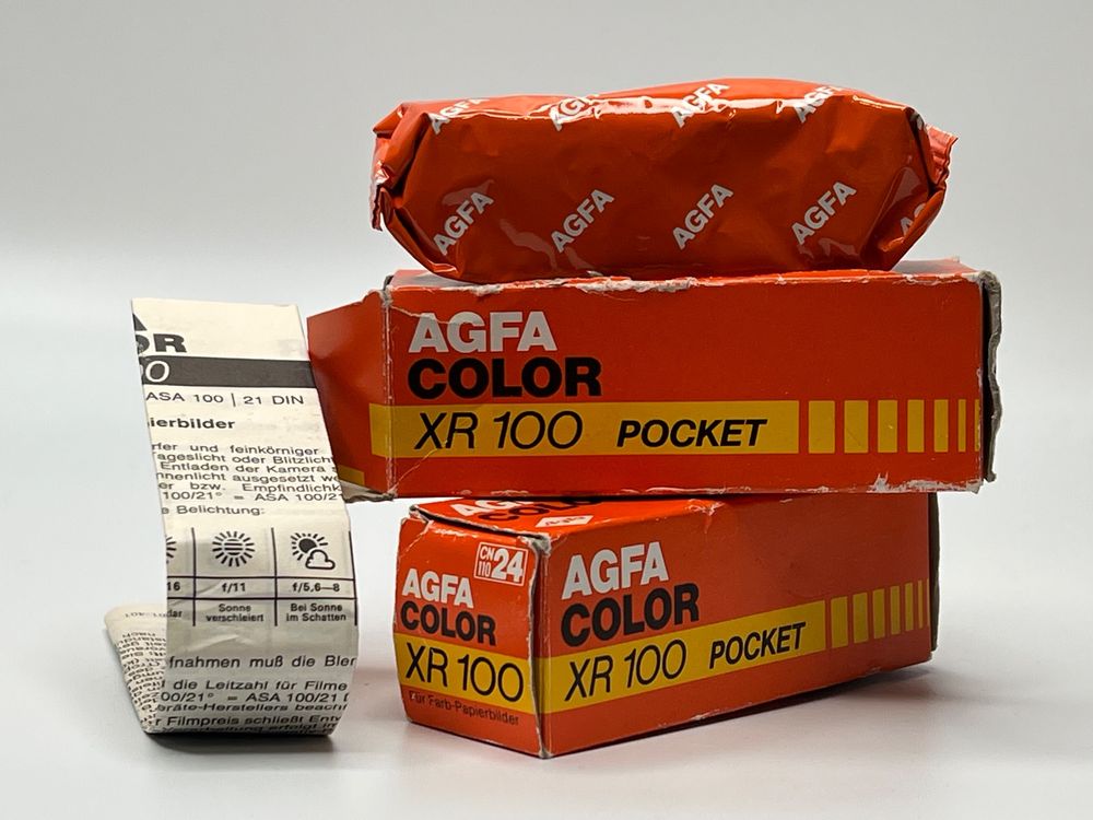 Vintage Farbfilm Agfa Color Poket XR 100 | Kaufen auf Ricardo