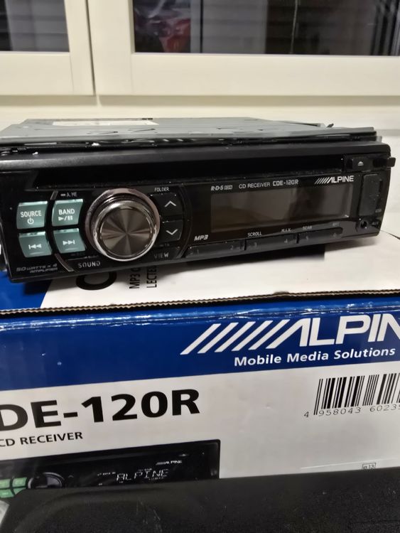 Alpine CDE-120R MP3 CD-Receiver Autoradio (Gebraucht) in Rothenfluh für ...