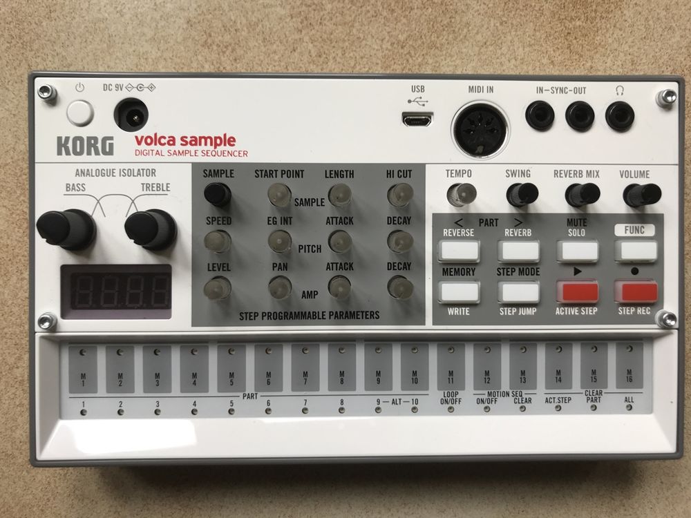 Korg Volca Sample - Digital Sample Sequencer | Kaufen auf Ricardo