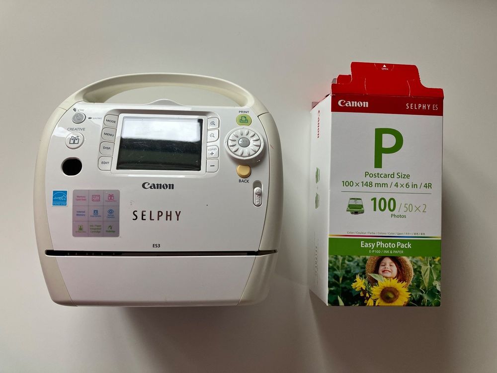Canon Selphy ES3 Fotodrucker (Gebraucht) in Rüti ZH für CHF 6 – mit ...