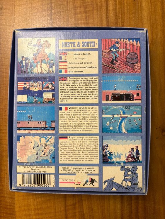 Amiga Spiel: North & South (Rare Full Price Box) (Gebraucht) in ...