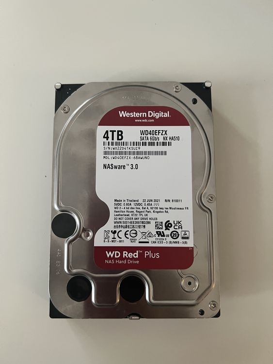 WD Red Plus 4TB NAS Hard Drive (Gebraucht) in Zürich für CHF 63 – mit ...