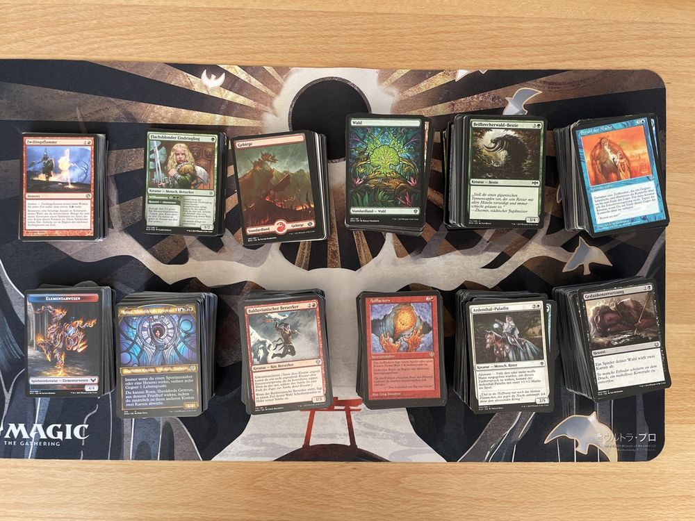 Magic the Gathering Karten Deutsch (ca. 1300 Karten 2.3kg) (Gebraucht ...