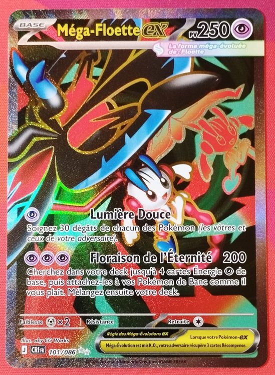 🇫🇷 Pokémon Méga-Floette ex 101 UR Chaos Ascendant ab 1.- (Neuf (Voir ...