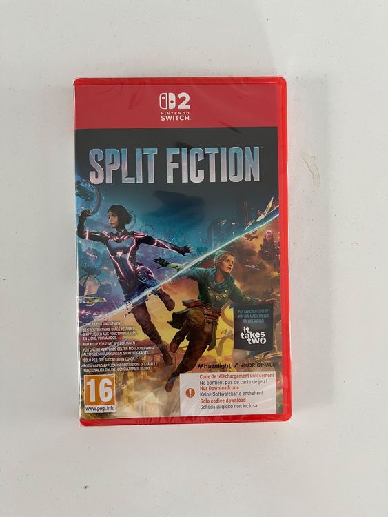 Switch 2 Split Fiction Code in the Box (PEGI) (Neu und originalverpackt ...