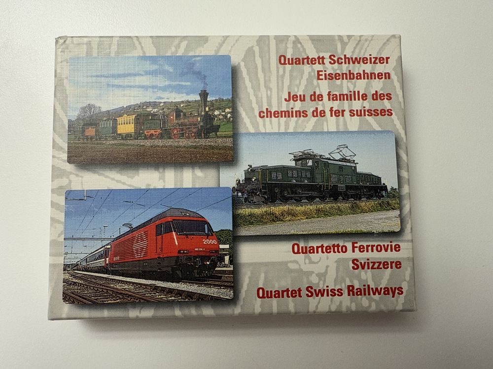 Quartet Schweizer Eisenbahnen | Kaufen auf Ricardo