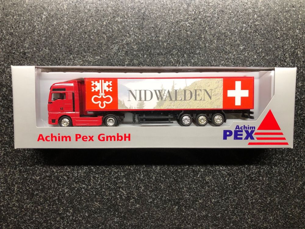 Achim PEX MAN Lastwagen 1:87 Metallgehäuse, Kt. Nidwalden (Neu (gemäss ...