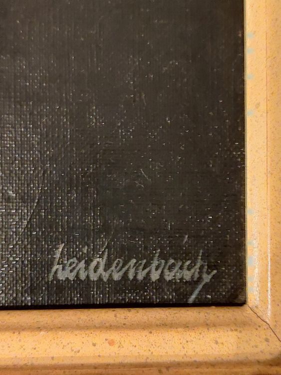 Orginal Ölgemälde von Ludwig Leidenbach 1908 - 1975 (Gebraucht) in ...