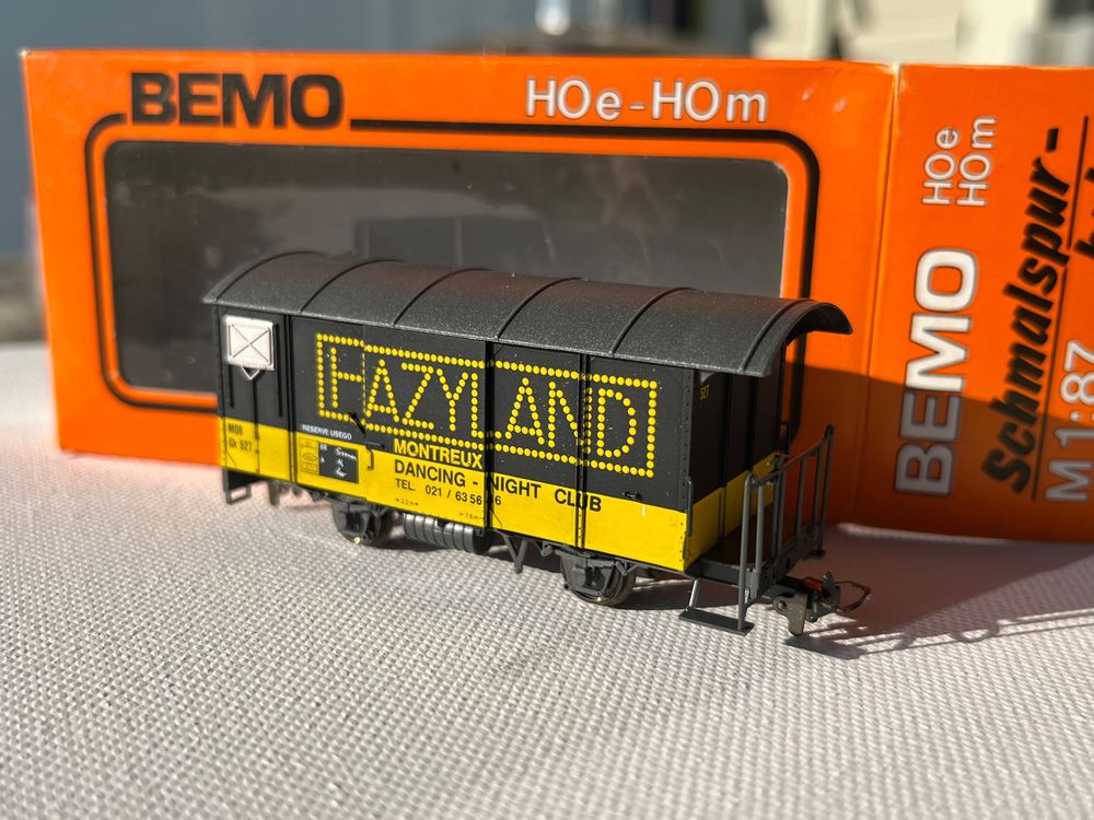 BEMO MOB Hazyland Güterwagen H0m (Neu (gemäss Beschreibung)) in ...