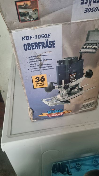 King Craft KBF-1050E Oberfräse (Neu und originalverpackt) in Basel für ...
