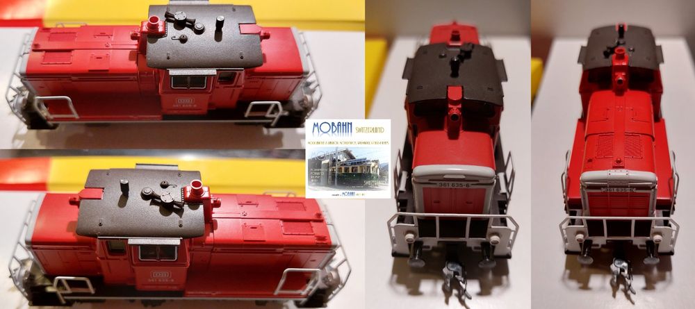 Fleischmann 4224 - Diesellok BR 361 DB - orientrote RARITÄT! (Neu und ...