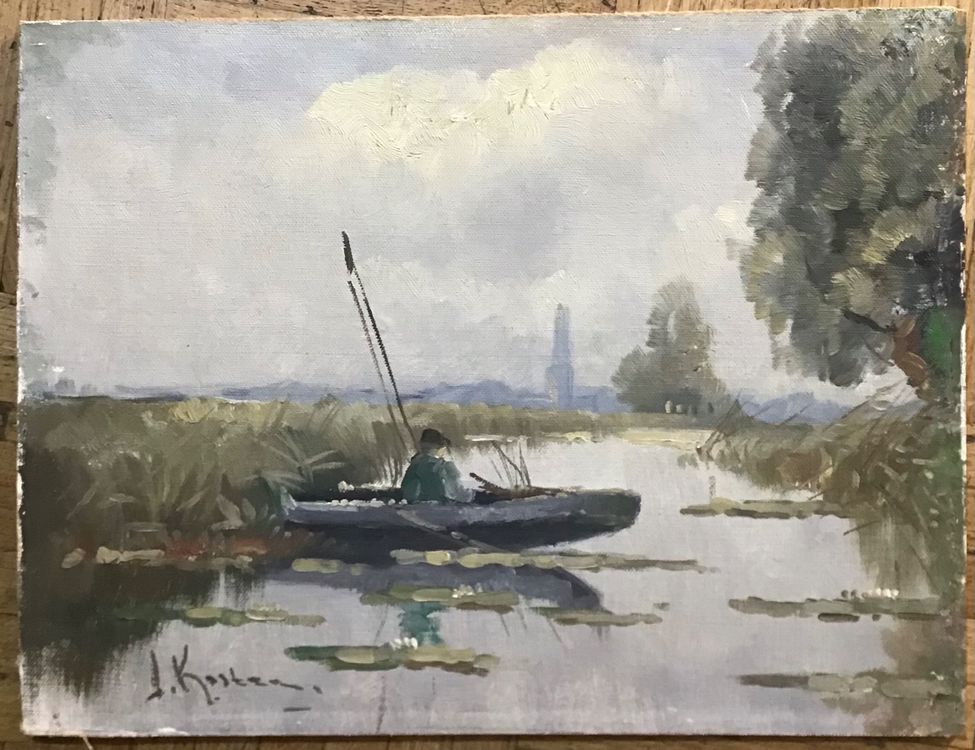 Jo KOSTER VAN HATTUM (1869-1944) See Landschaft Gemälde | Kaufen auf ...