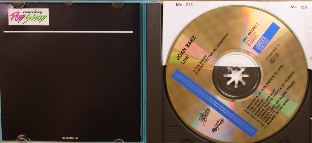 Joan Baez – Live (Gebraucht) in Luzern für CHF 6.9 – mit Lieferung auf ...