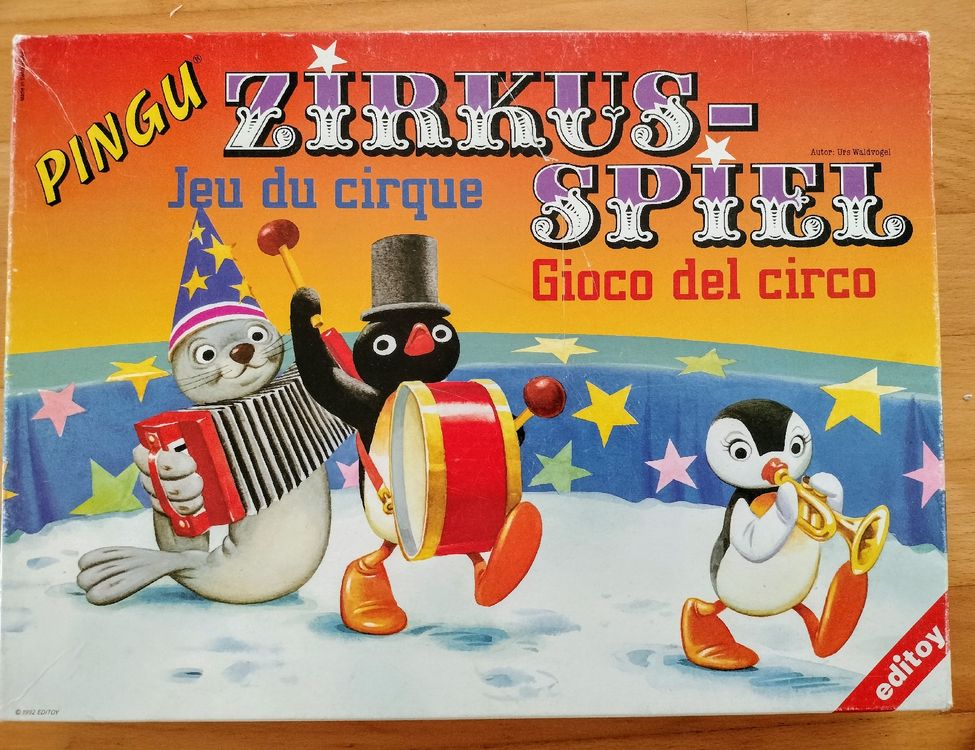 Pingu Zirkus - Spiel | Kaufen auf Ricardo